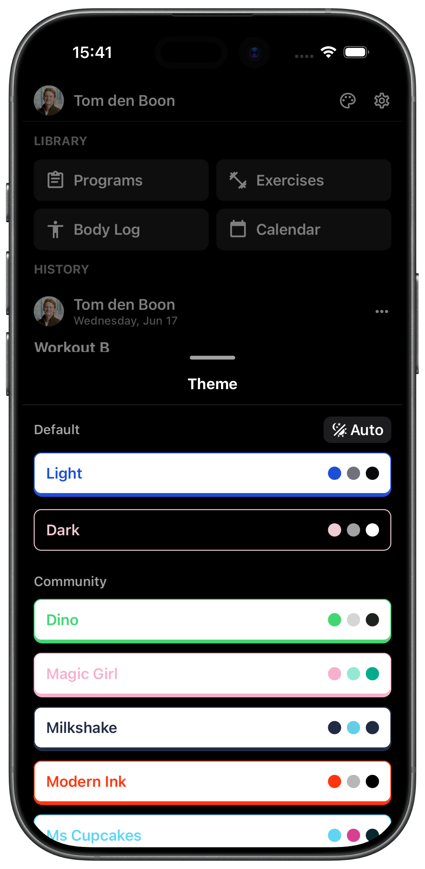 Volm - Free Minimalist Workout Tracker